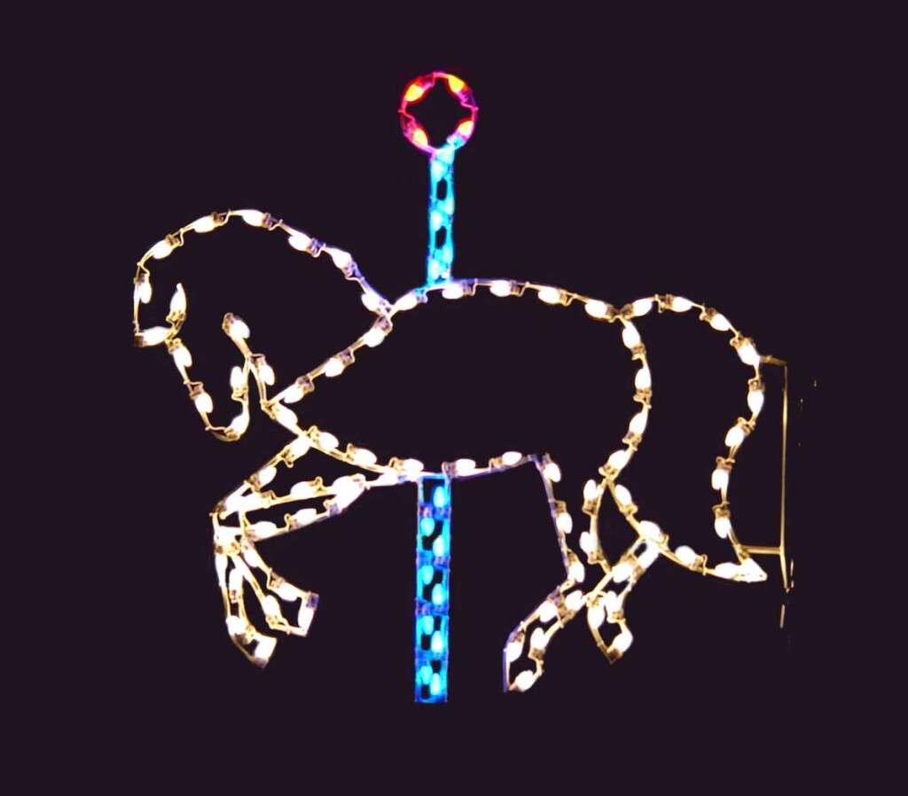 PM5-CAR-HORSE-LED* | GP Designs